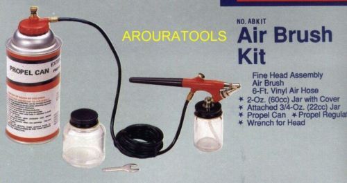 AIR BRUSH KIT WITH COMPRESSED AIR CAN - NEW. – arouratools