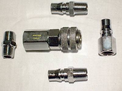 AIR FITTINGS QUICK RELEASE 5pc SET - NEW. – arouratools